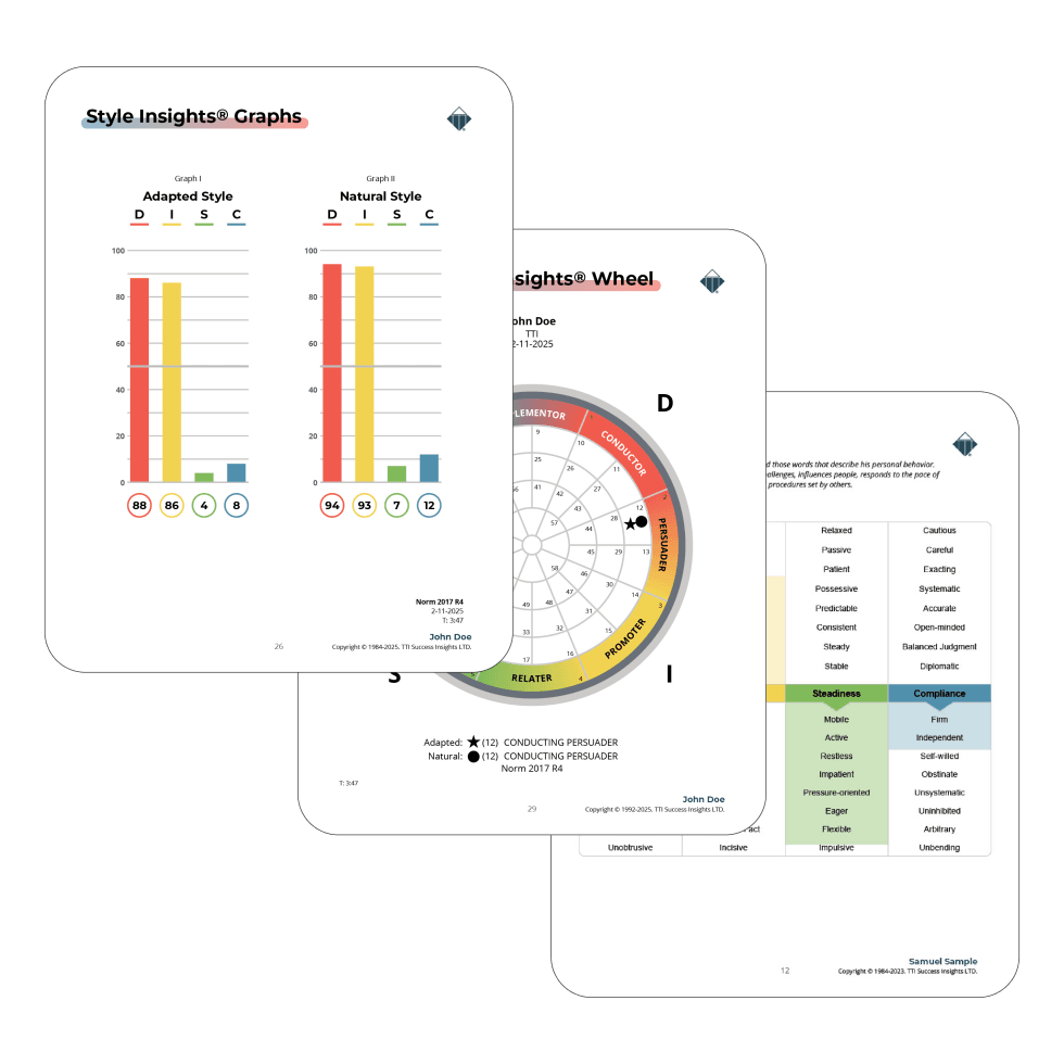 Evaluaciones DISC / Test de personalidad y Talento | TTI Success ...